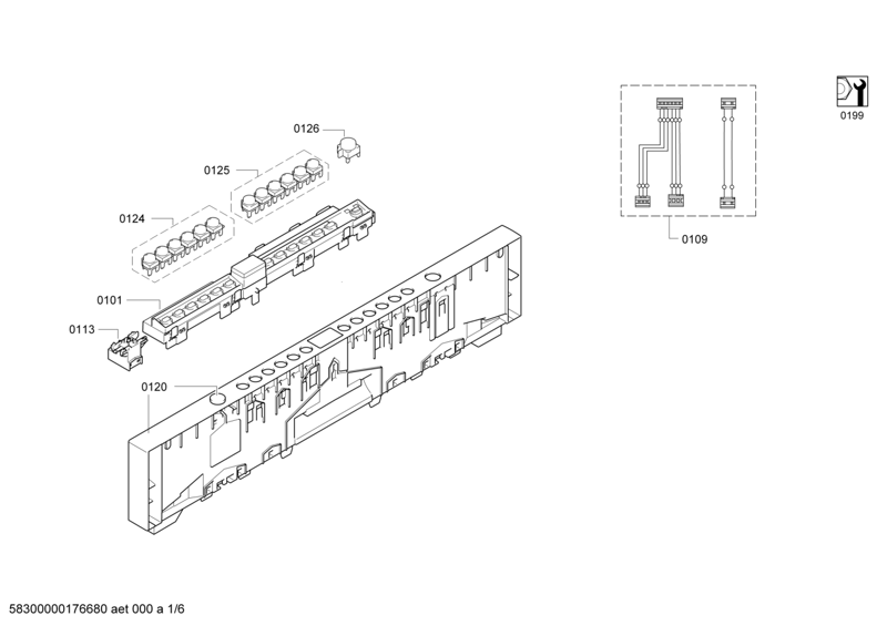 Ersatzteile Siemens SN65M009EU/80 Geschirrspüler