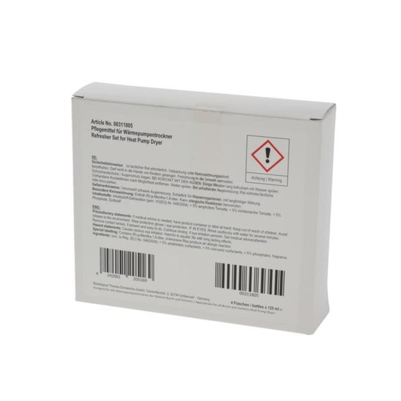 Pflegemittel Bosch 00311805 für Wärmepumpentrockner Bosch - Zubehör